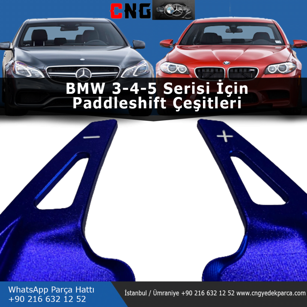 BMW 3,4,5 Serileri için uyumlu PaddleShift Çeşitleri - Can Garaj