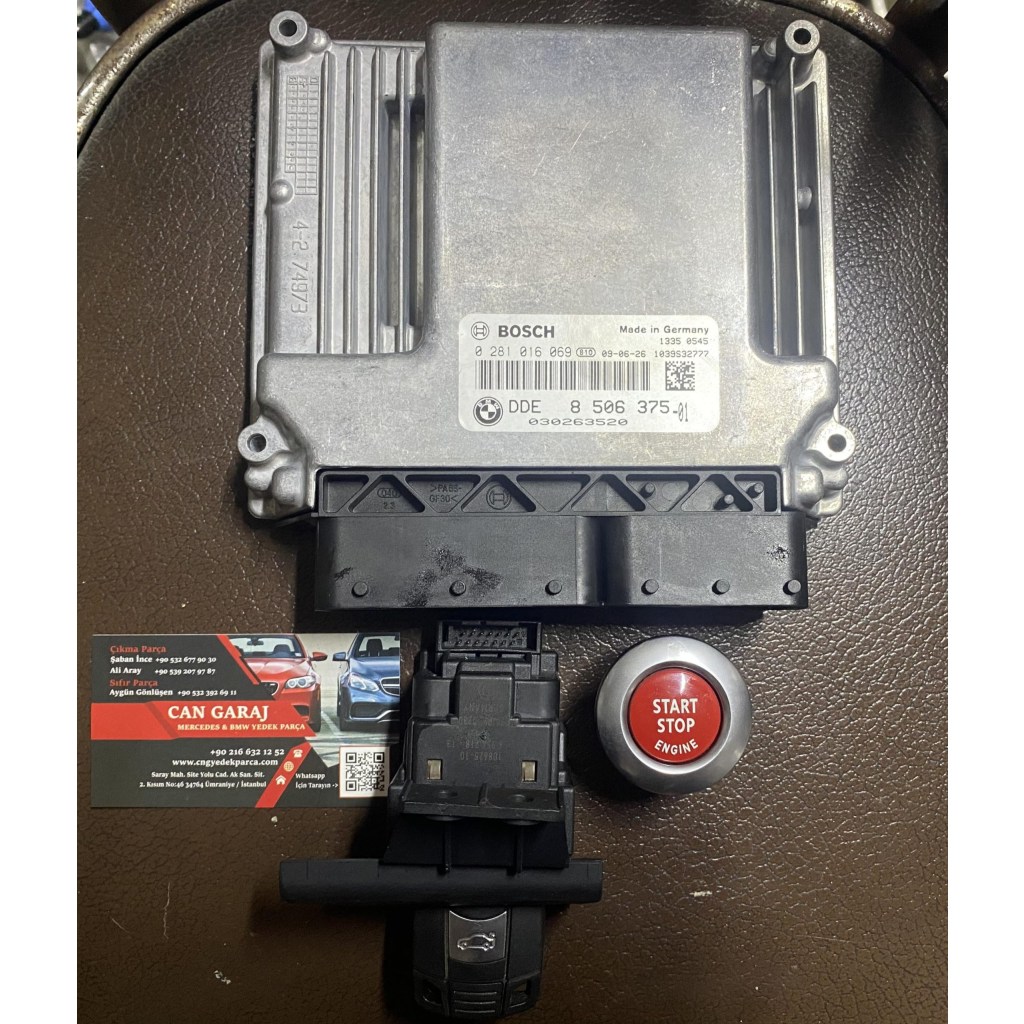 8506375 BMW E87 1 SERİSİ MOTOR BEYNİ KONTAK TAKIMI - Can Garaj